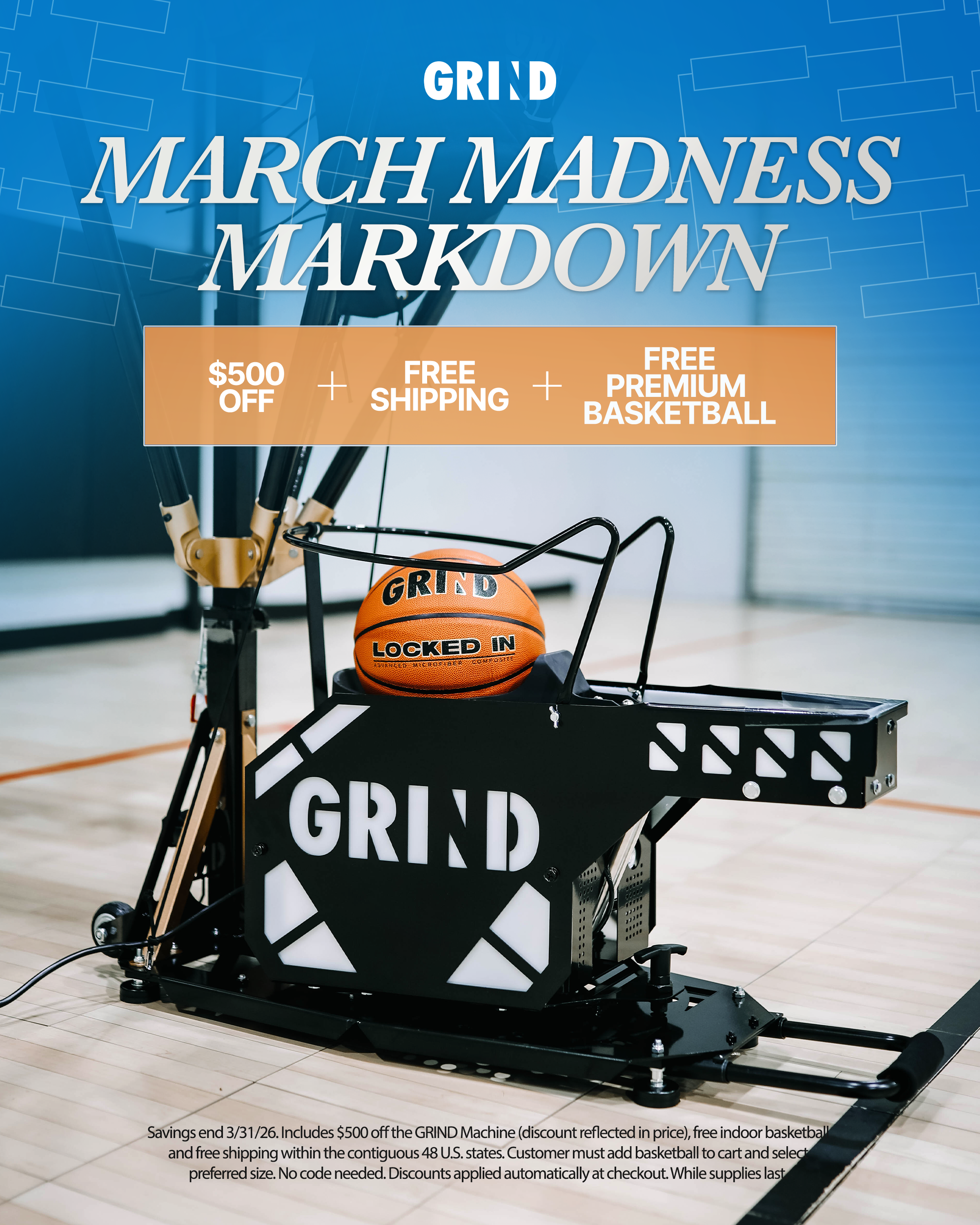 GRIND | Portable Basketball Shooting Machine – GRINDBasketball